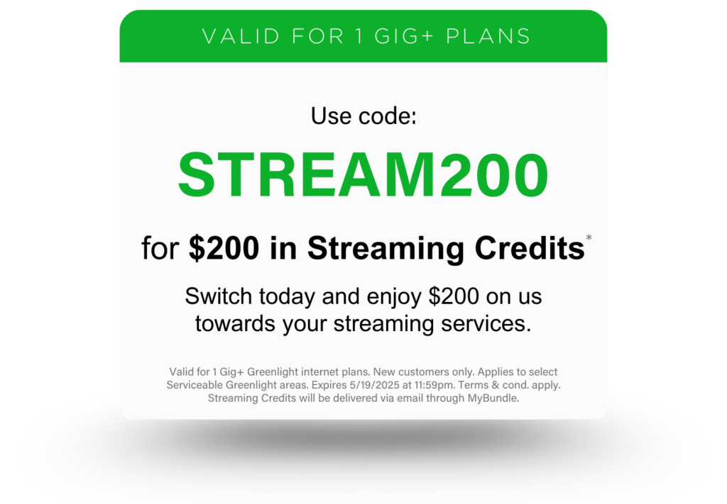 Experience GIG Speeds Rochester, NY - Greenlight Networks